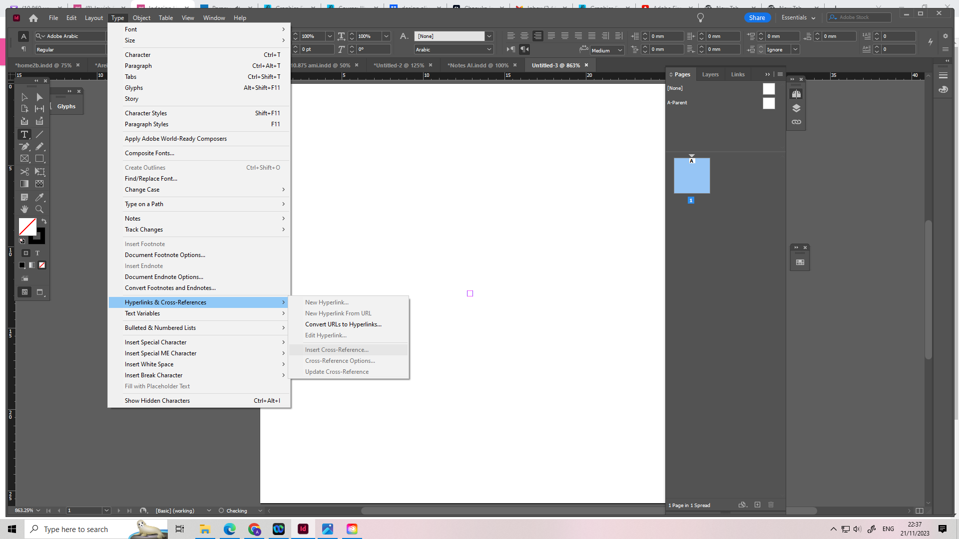Indesign Link - Graphic Design - Jewish Design Forum